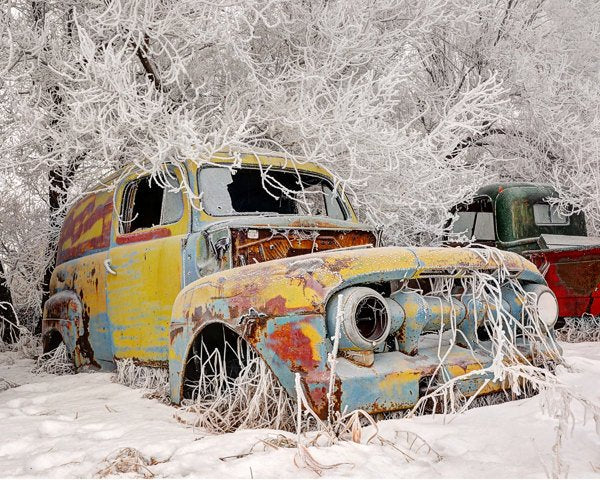 Vintage Mercury Yellow Panel Van – jengregoire